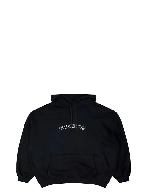 032C Long-sleeve Hoodie - Black