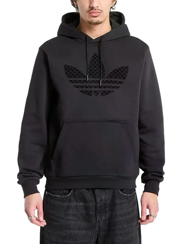 Adidas Monogram Infill Hoodie - Black