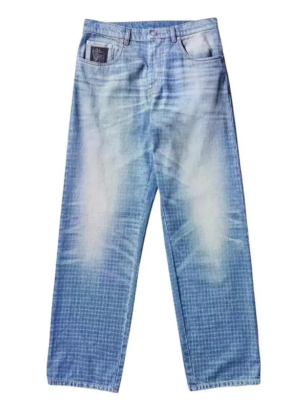 UMBRO Checked Jeans - Blue