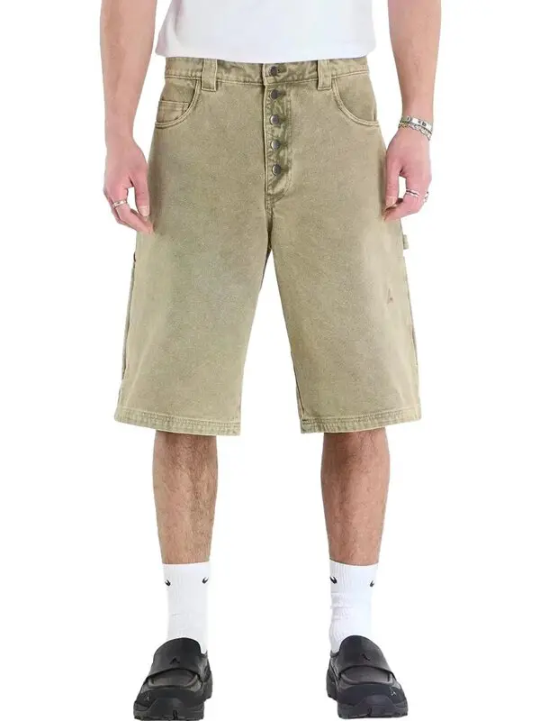 ROA Ash Canvas Shorts - Green