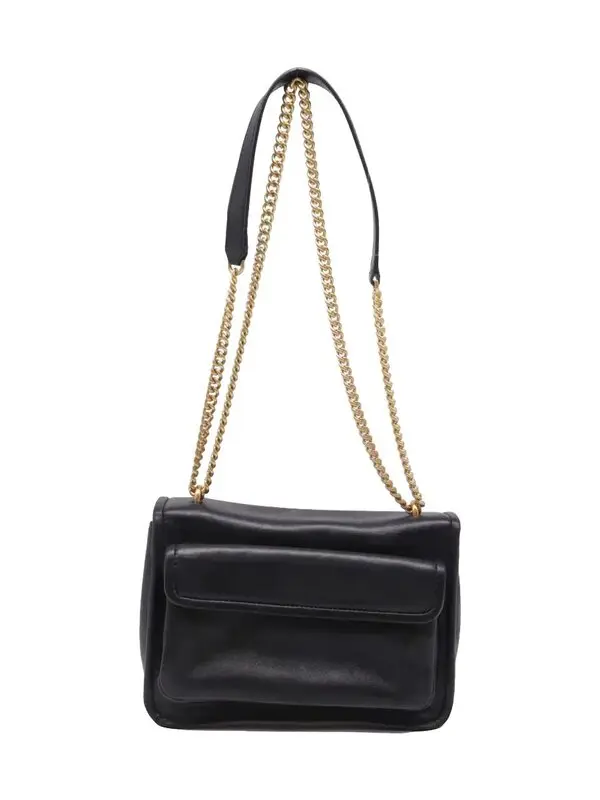 Marc Jacobs Rebel Leather Shoulder Bag - Black