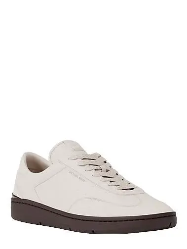 Michael Kors Wilton Leather Low-top Sneakers - Natural