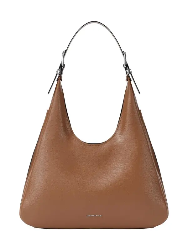 Michael Kors Nolita Large Hobo Shoulder Bag - Brown