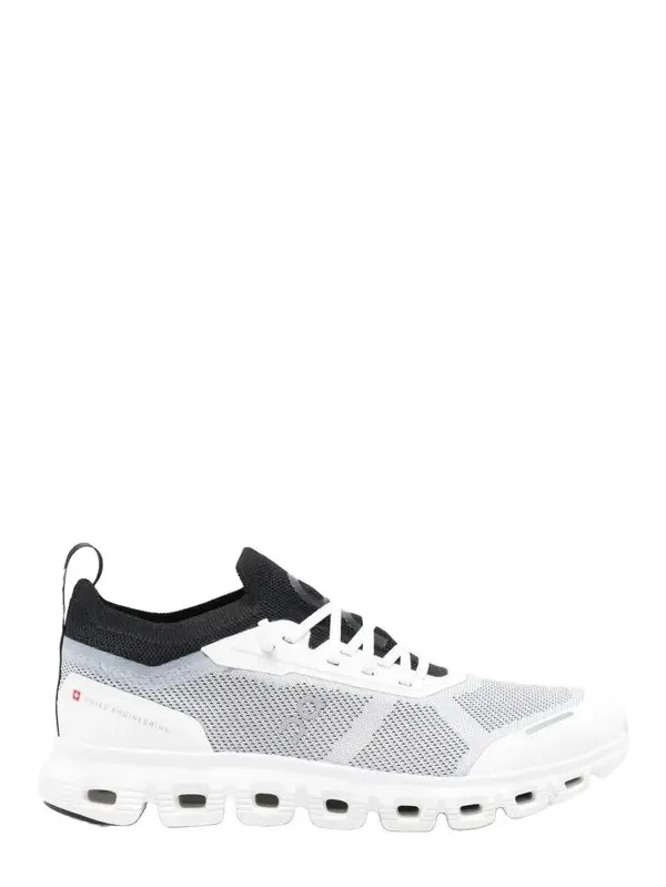 On Panelled Lace-up Sneakers - White