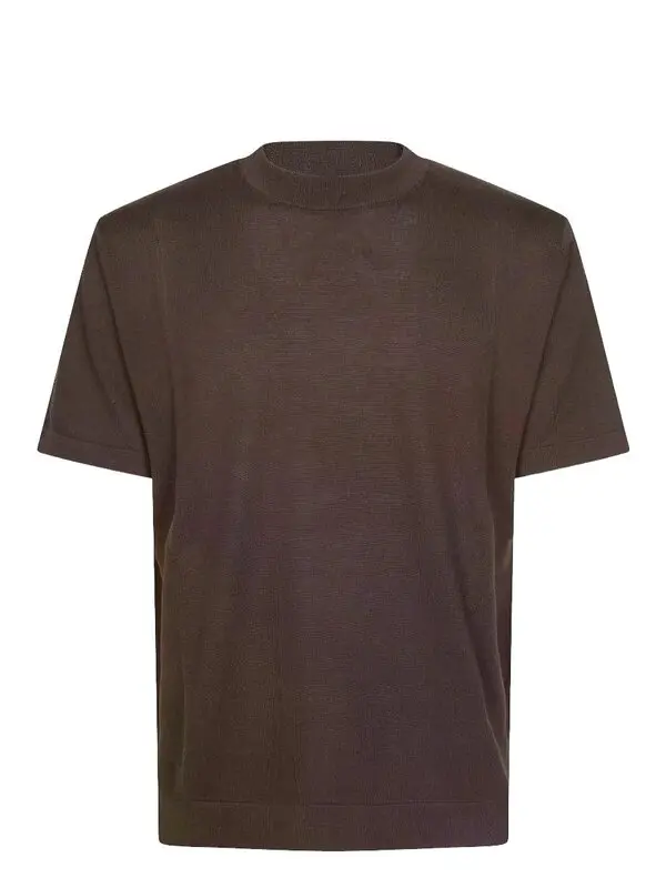 FILIPPO DE LAURENTIIS Short-sleeve T-shirt - Brown