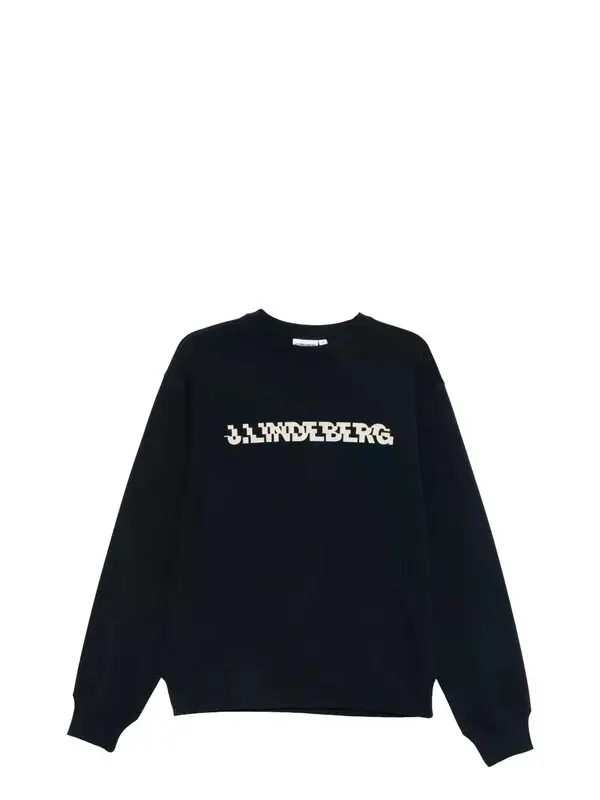 J. Lindeberg Printed Crewneck Sweatshirt - Blue