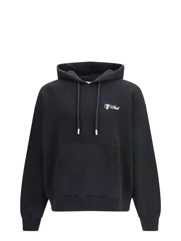 Off-White Script Skate Hoodie - Black
