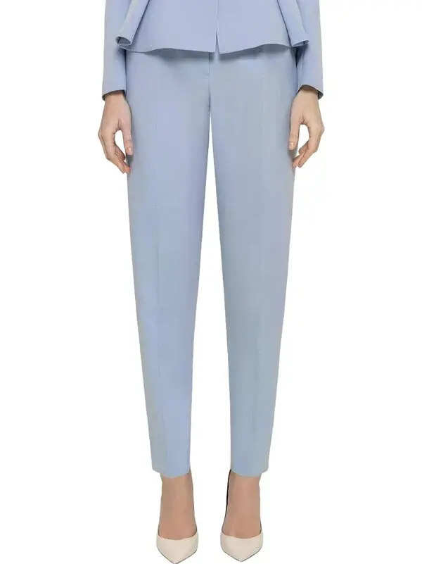 NISSA High-rise Trousers - Blue