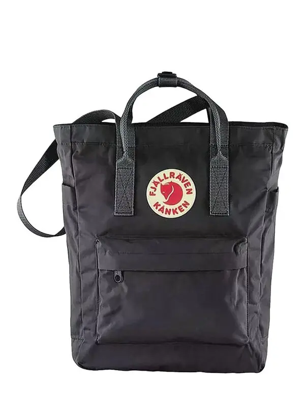 Fjallraven Kånken Backpack With Logo Patch - Grey