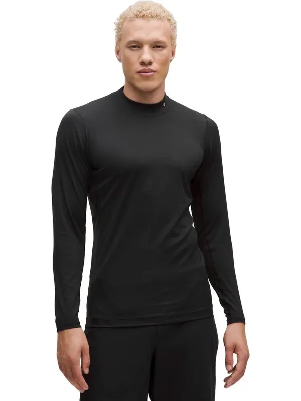 Lululemon Mockneck Long-sleeve Golf Base Layer - Black