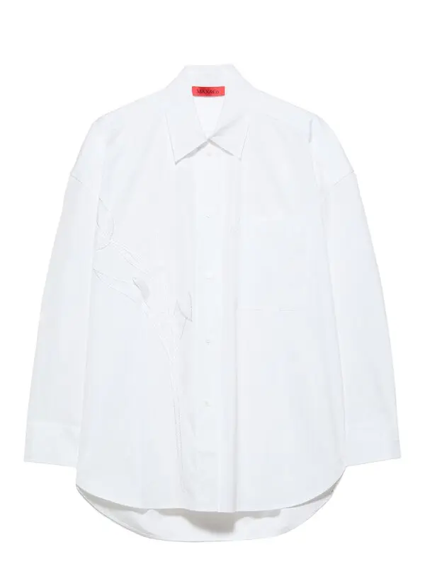 Max & Co. Cotton Embellished Shirt - White
