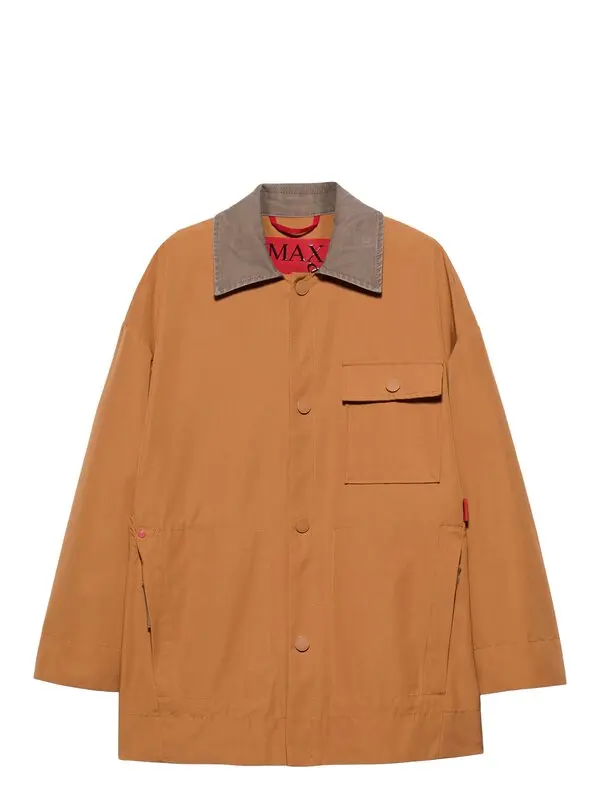 Max & Co. Relaxed Fit Raincoat - Brown