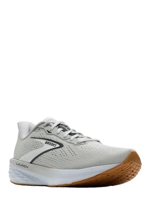 Brooks Launch Running Sneakers - Oyster/white/phantom
