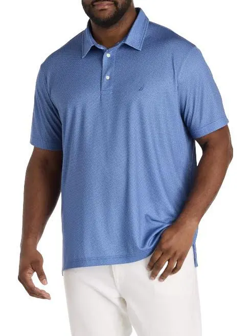 NAUTICA Big & Tall Performance Polo Shirt - Union Blue