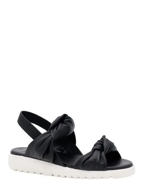 AMALFI BY RANGONI Battello Slingback Sandal - Black Etoile