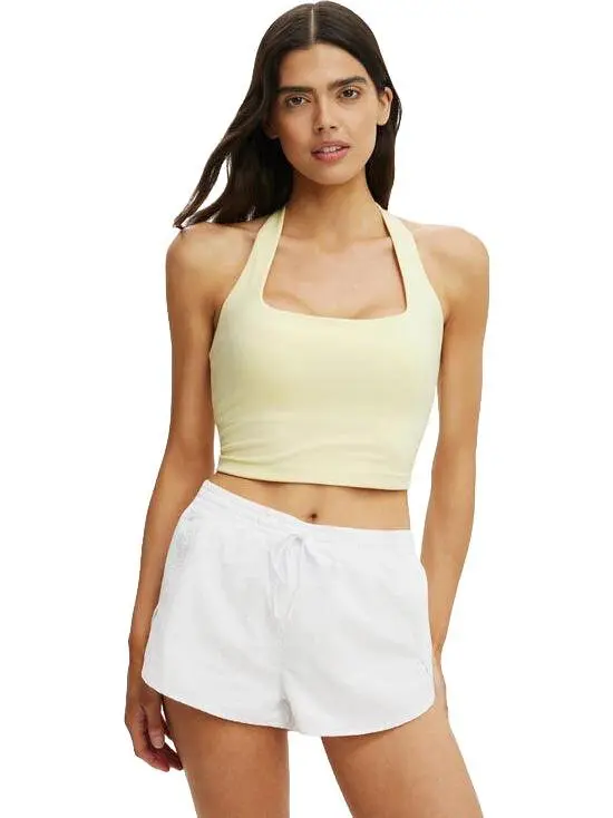 Cotton:on Active Ultra Soft T-bar Tank - Lemon Icing