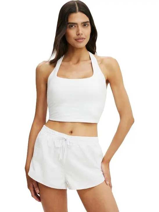 Cotton:on Active Ultra Soft T-bar Tank - White