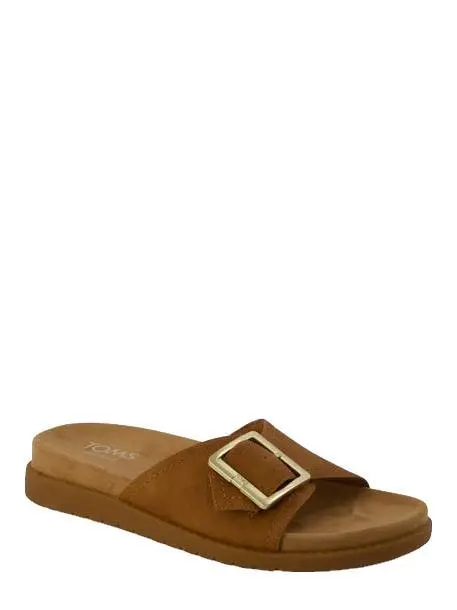 Toms Marin Slide Sandal - Medium Brown