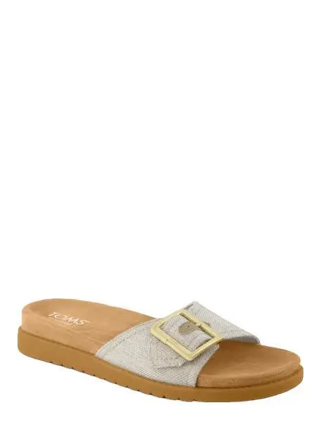 Toms Marin Slide Sandal - Natural