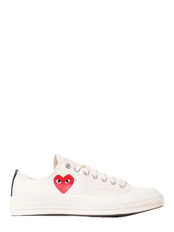 Play Comme Des Garcon Sneakers - White
