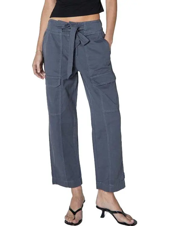 UNPUBLISHED Mia Drawstring Cargo Pants - Blue Note