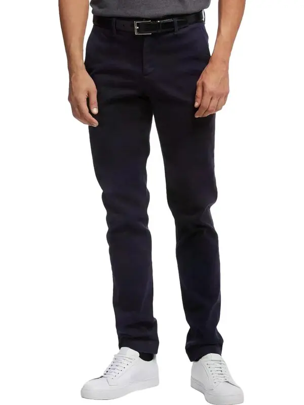Brooks Brothers Soho Brushed Extra-slim Chinos - Blue