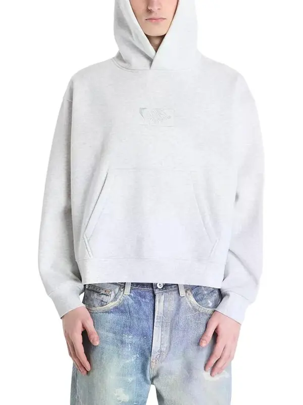 VANS Logo-embroidered Hoodie - Grey