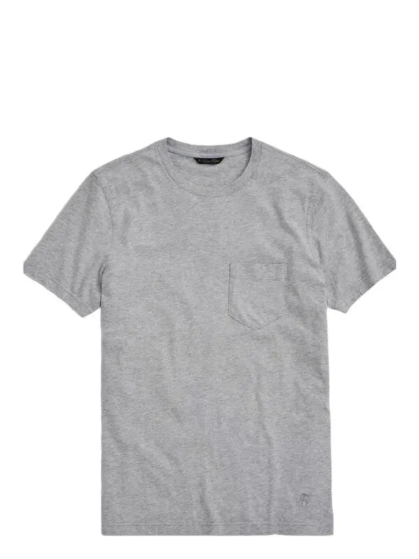 Brooks Brothers Crew-neck Pocket T-shirt - Grey