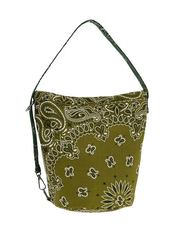 CALL IT BY YOUR NAME Bandana Bucket Bag - Bronze