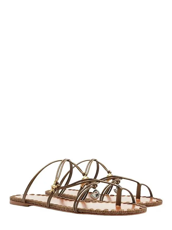 Farm Rio Sea Flat Sandals - Sand