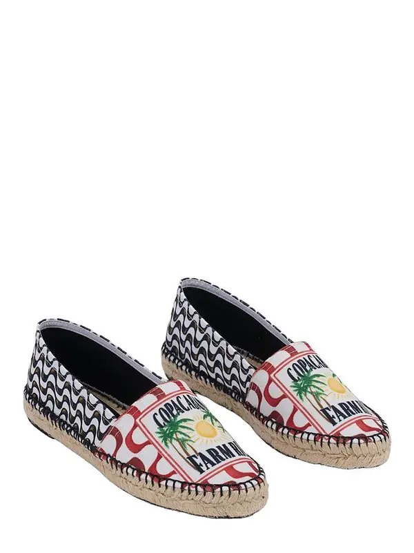 Farm Rio Espadrille Loafers - Copacabana