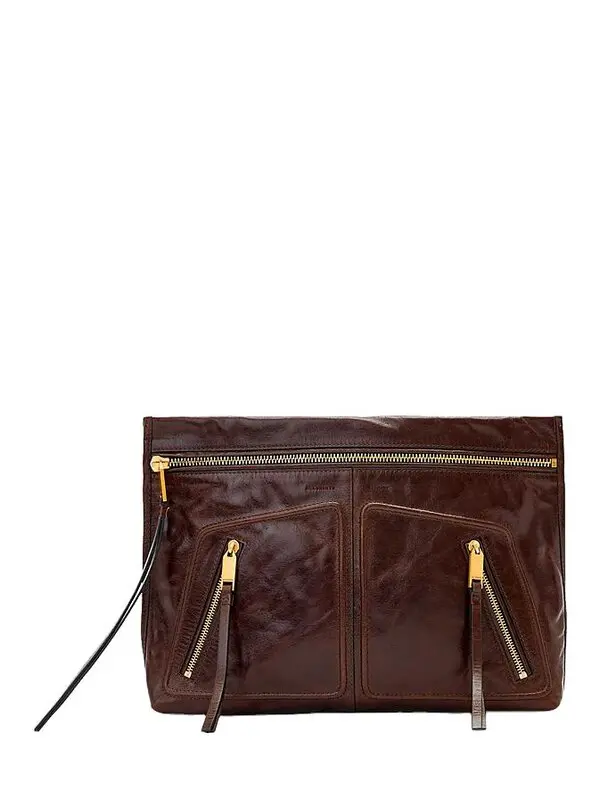 ALLSAINTS Jean Rey Pouch - Cognac Brown