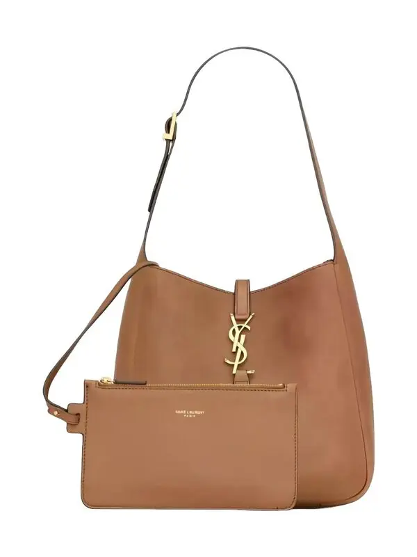 Saint Laurent Small Le 5 À 7 Shoulder Bag - Neutrals