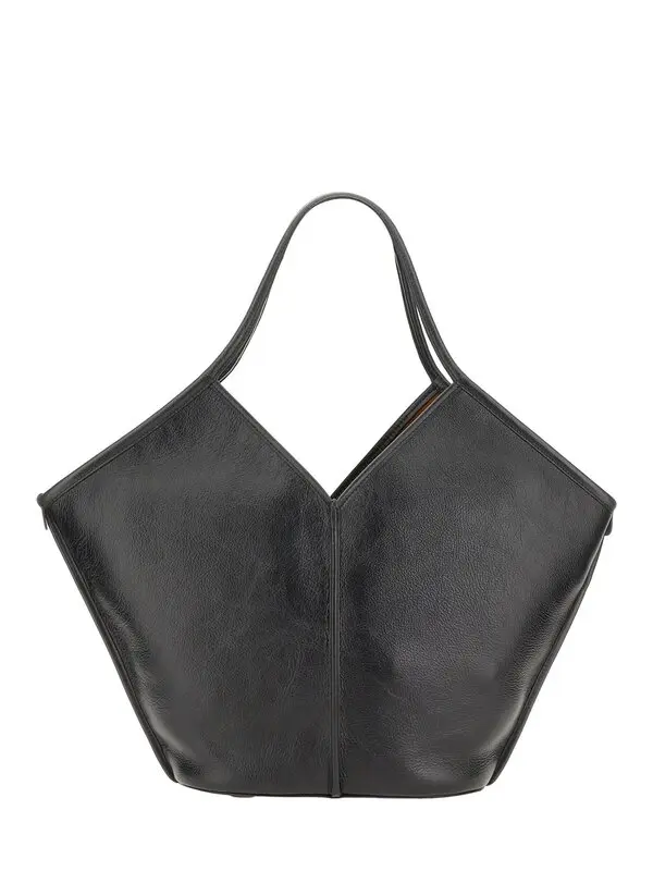 Hereu Calella Distressed Bag - Black