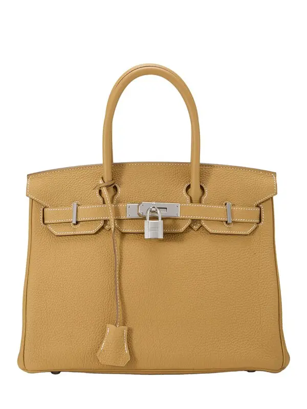Hermès Birkin 30 In Togo Leather - Naturalsable