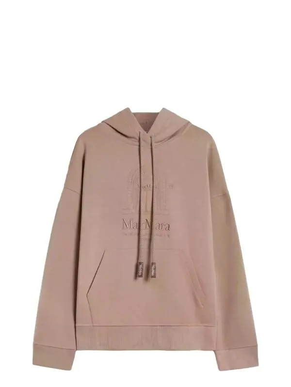 Max Mara Embossed Hoodie - Neutrals
