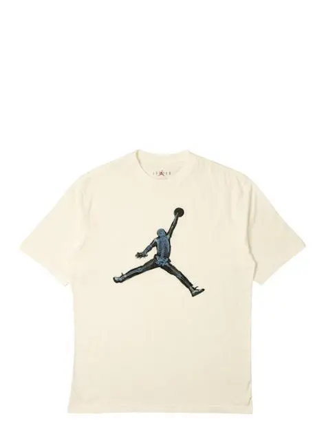 JORDAN Mj Nc Xray Jumpman Short Sleeve Crew Tee Shirtin - White/black