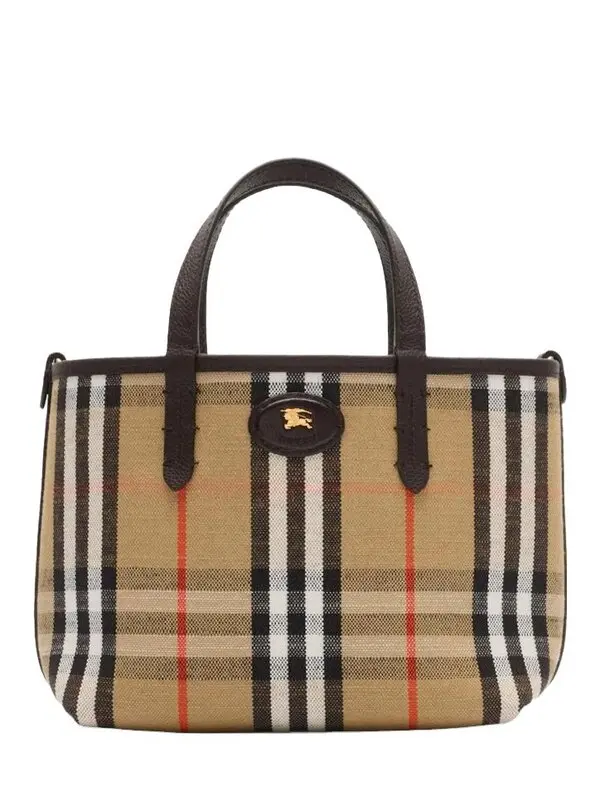 Burberry Reversible Tote - Peat/sand