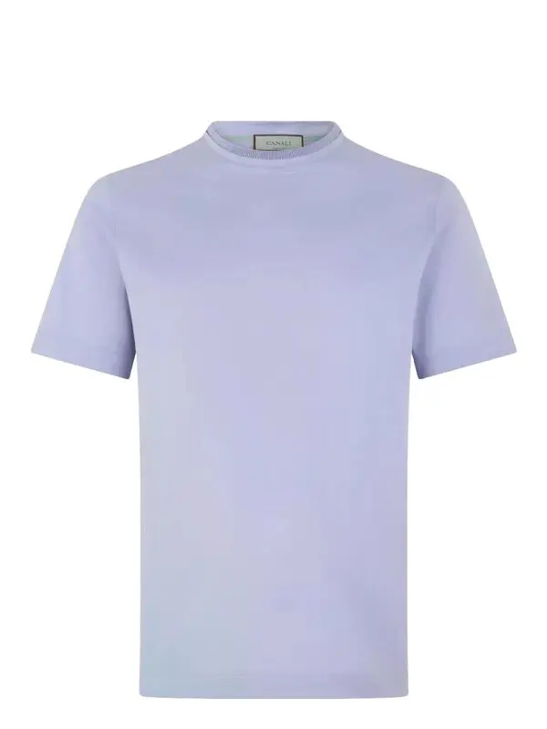 Canali Crewneck T-shirt - Purple
