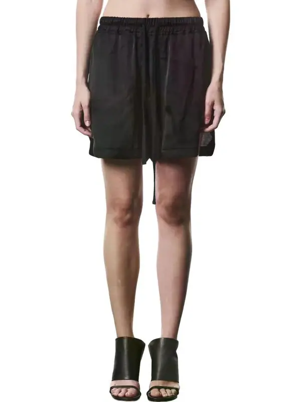 THOM KROM Drawstring Shorts - Black