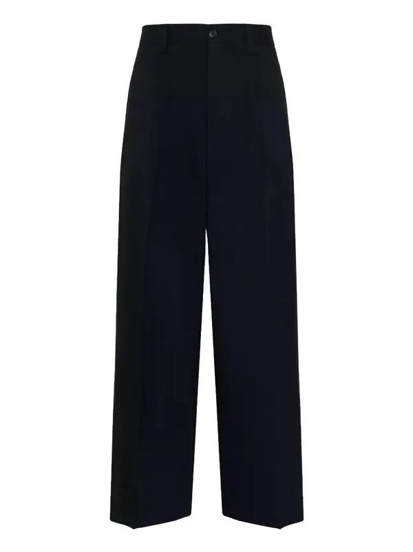 LANEUS Pleated Trousers - Blue