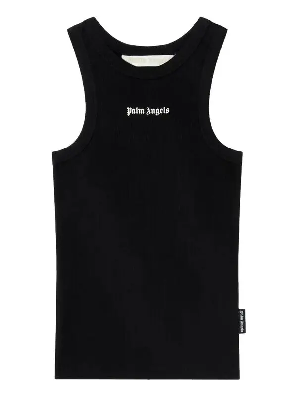 Palm Angels Classic Logo Tank Top - Black