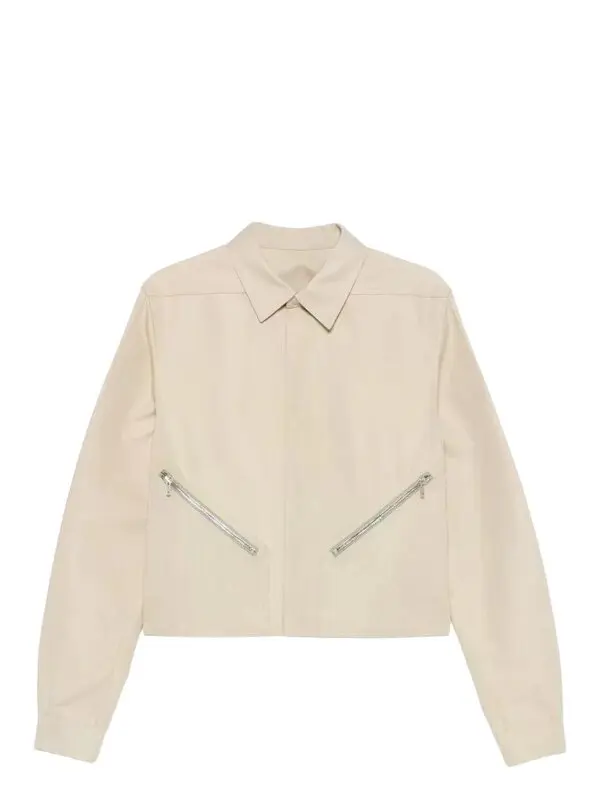 Rick Owens Zip Jacket - Neutrals