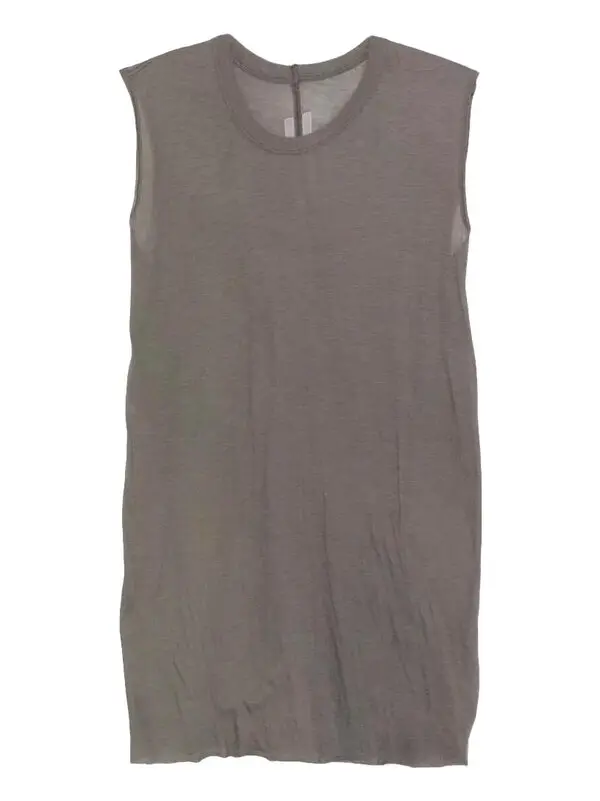 Rick Owens Sleeveless T-shirt - Grey