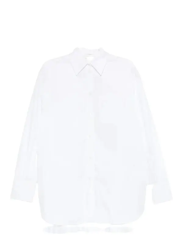 Sportmax Spxnespola Ruffled Shirt - White