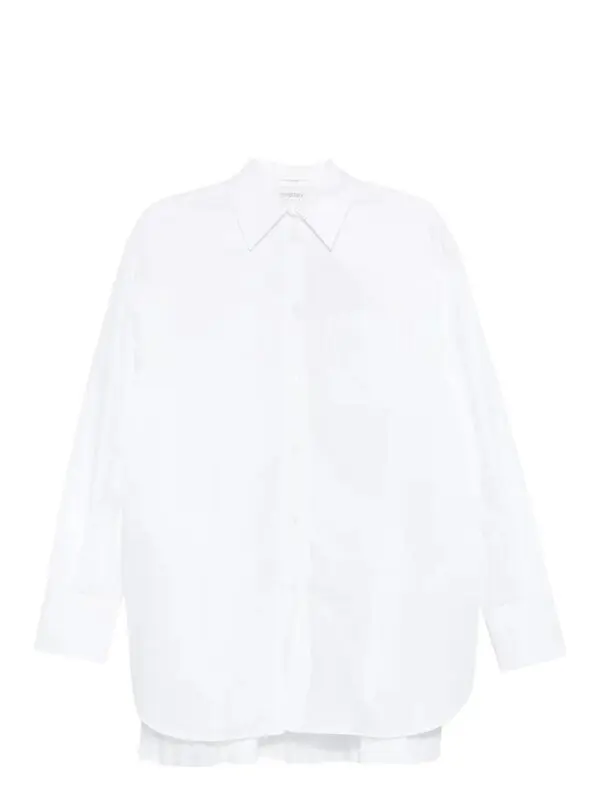 Sportmax Spxnespola Ruffled Shirt - White