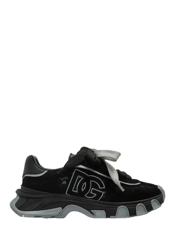 Dolce & Gabbana Dg Country Road Logo Sneakers - Black