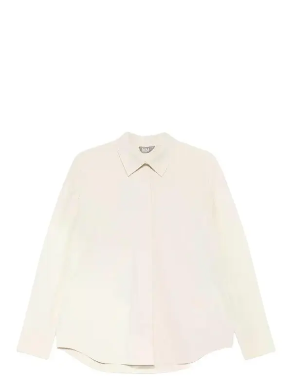 Max Mara Long-sleeve Shirt - Neutrals