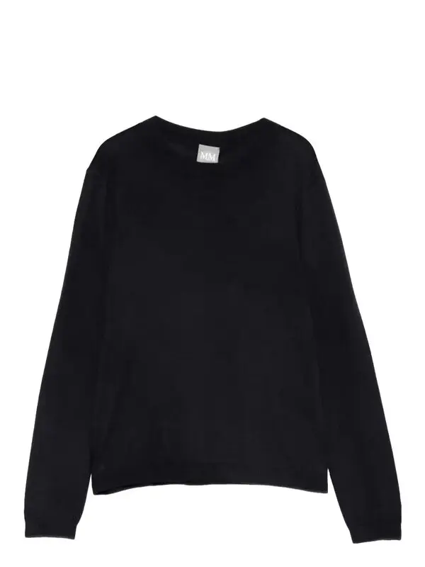 Max Mara Crewneck Long Sleeve Sweater - Blue