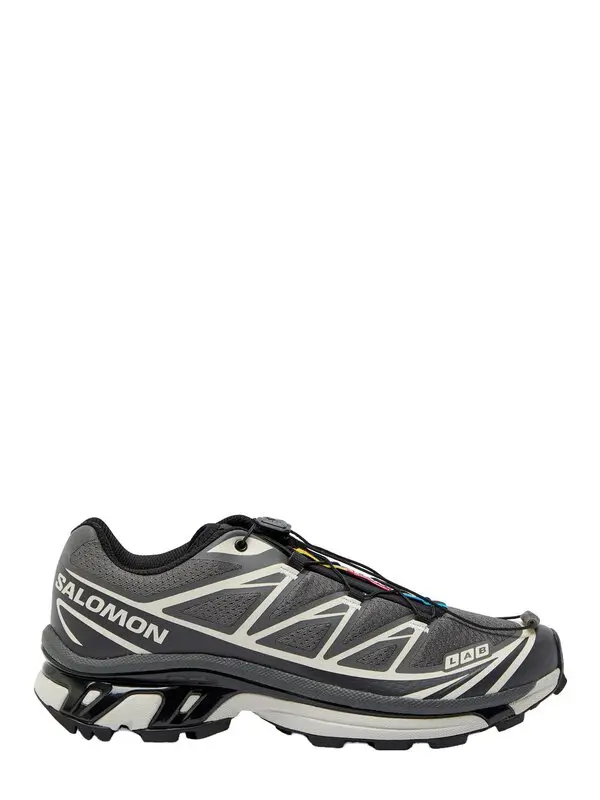 SALOMON Xt-6 Panelled Mesh Sneakers - Grey